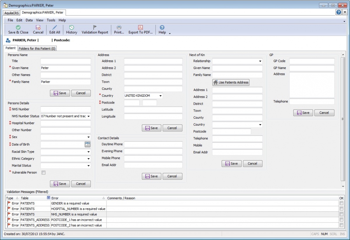 File:Create new patient demographics.jpg - EHS Help